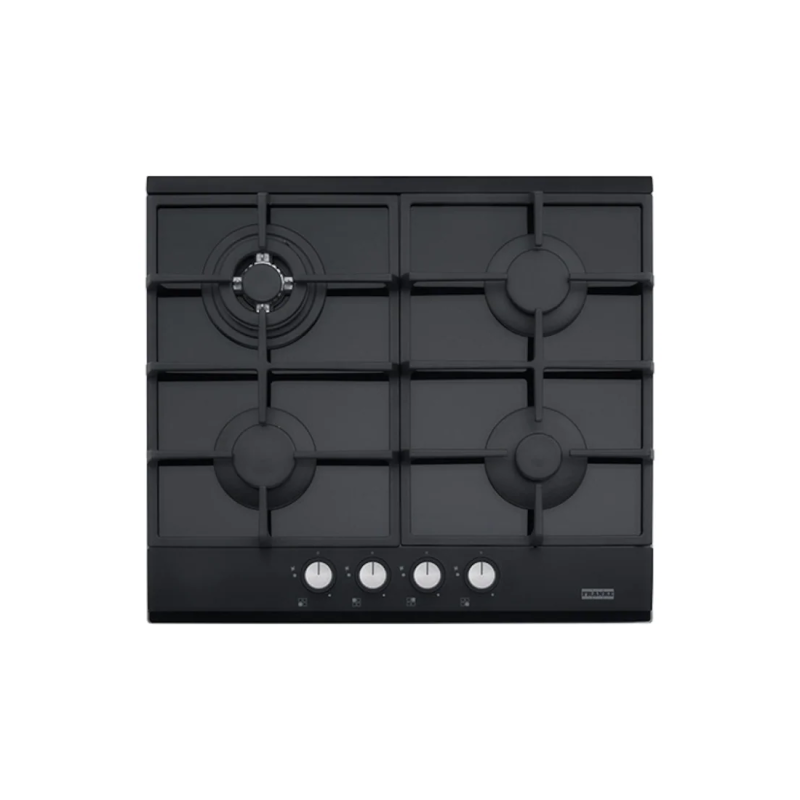 Plaque de cuisson à gaz TC VERRE NOIR FHNG 604 4G TC BK C 4F FRANKE | Electroplanet | Electroplanet