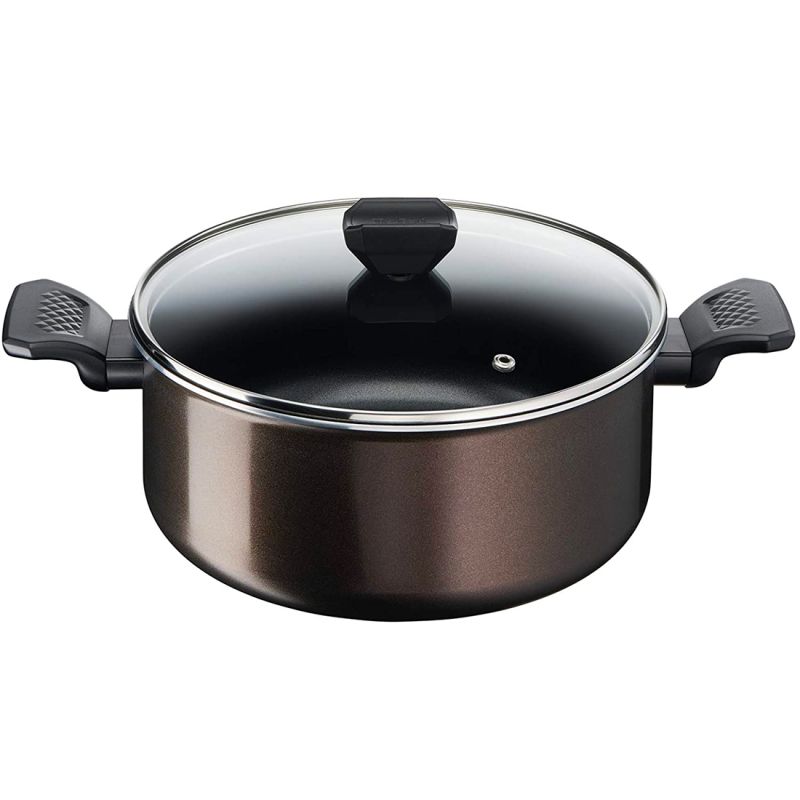FAITOUT 24CM + COUVERCLE EASY COOK & CLEAN TEFAL | Electroplanet