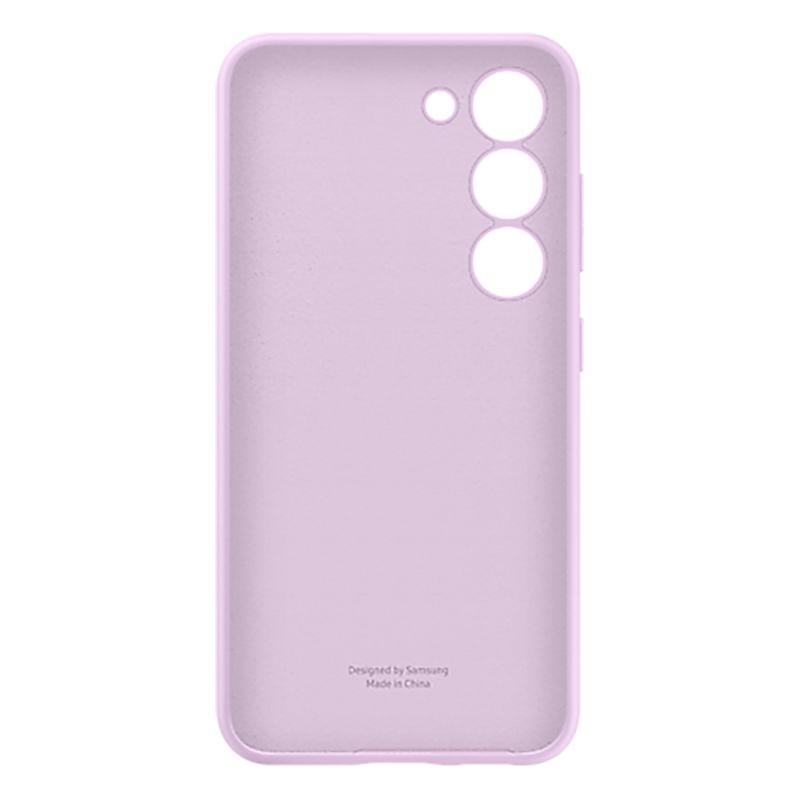 Cover de protection SAMSUNG COVER S23 SILICONE LAVENDER | Electroplanet ...