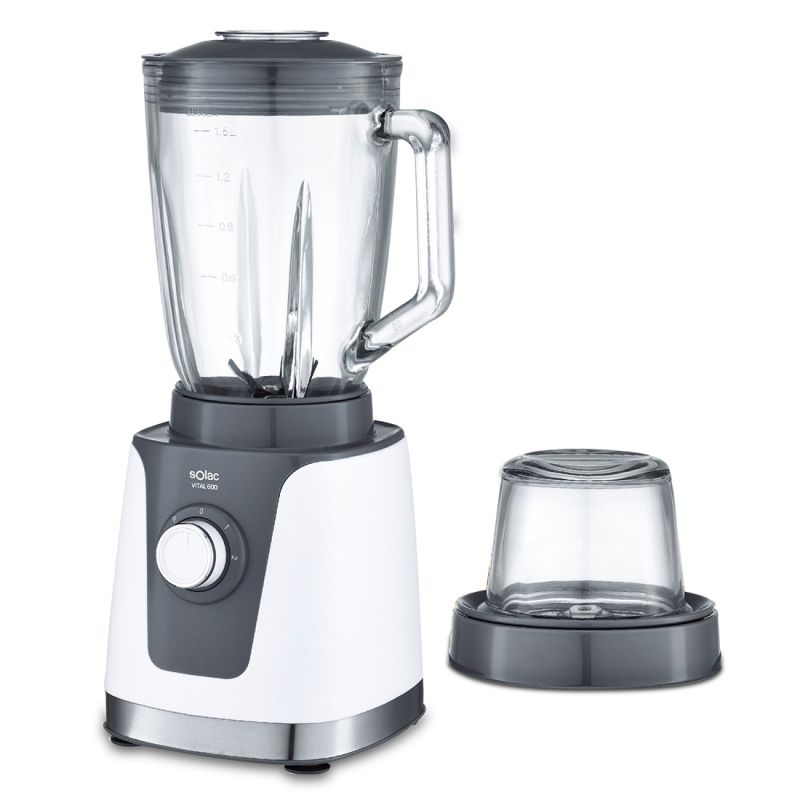 BLENDER VITAL 600 BOL EN VERRE SOLAC | Electroplanet