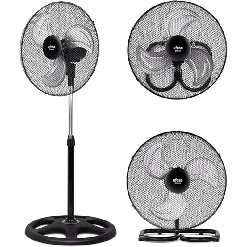 Ventilateur VENTILATEUR SUR PIED OTTAWA 3 EN 1 UFESA | Electroplanet ...