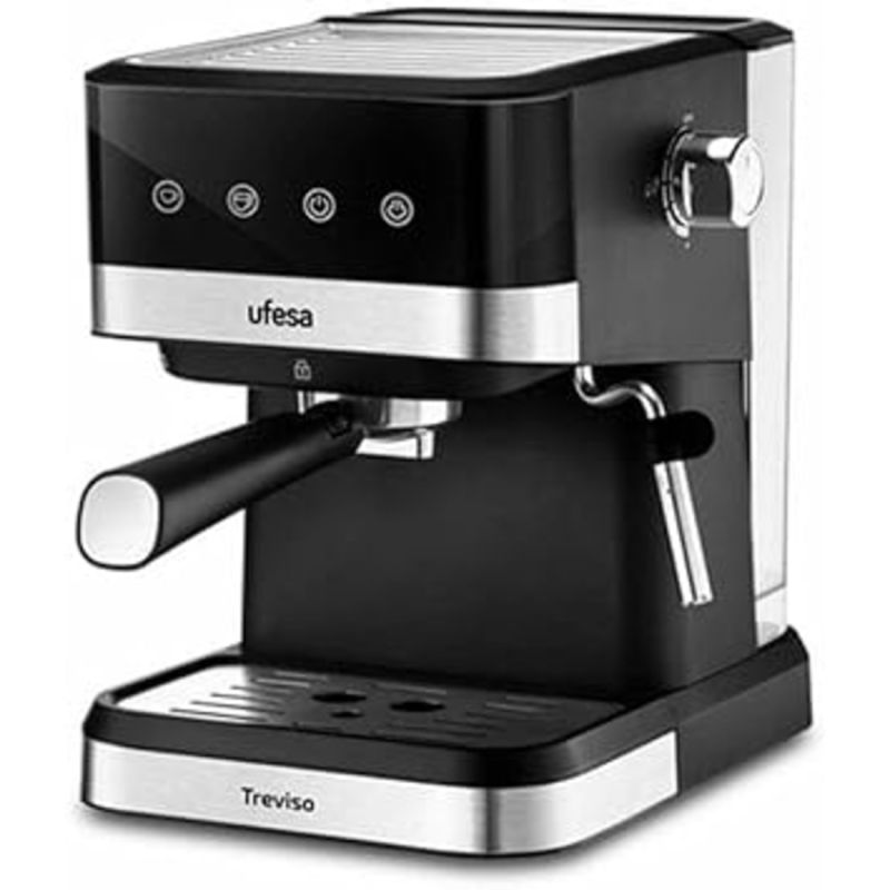 Expresso avec broyeur à café MACHINE A CAFE TREVISO 20BARS 1050W NOIR ...