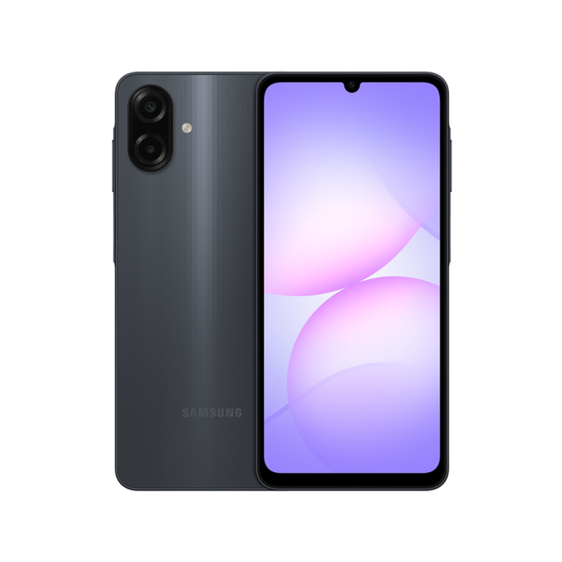 Téléphone Android SMARTPHONE GALAXY A07 6+128GB BLACK SAMSUNG ...
